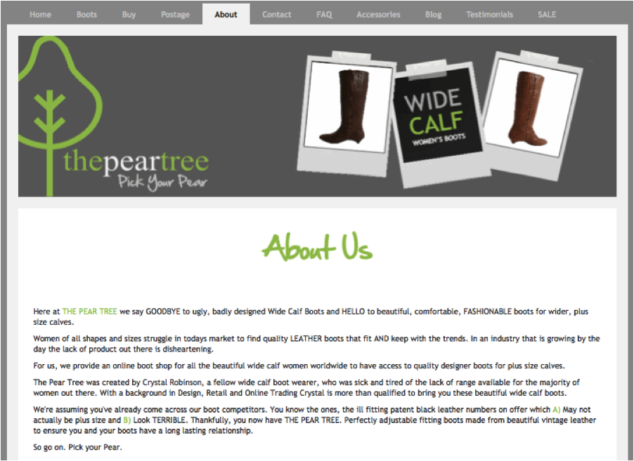 Make Your Own Website Apparel And Accessory Stores Yola